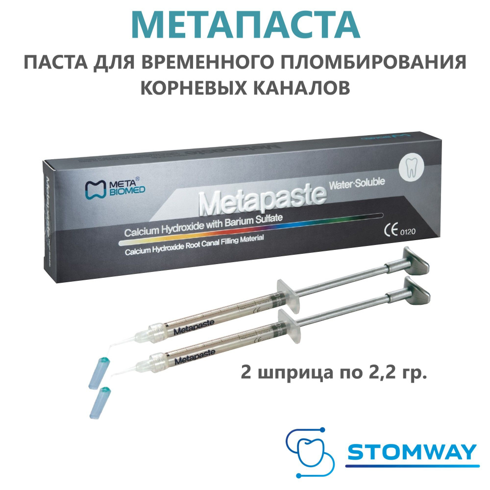 Metapaste (2 шпр. по 2,2 гр.) Метапаста, паста для временного ...