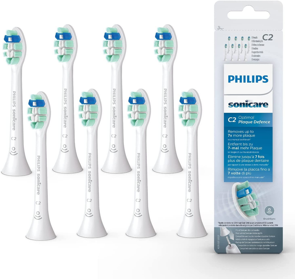 Сменные насадки Philips Sonicare Optimal Plaque Defense BrushSync ...