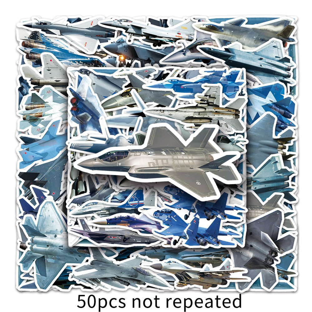 Наклейки стикеры Военные самолеты купить с доставкой по выгодным ценам в интернет магазине