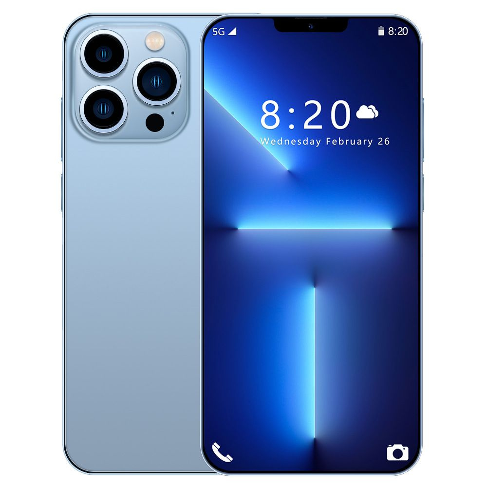 Смартфон i13 Pro Max EZ русский HD 4G 5G 12/512GB Android-телефон ...