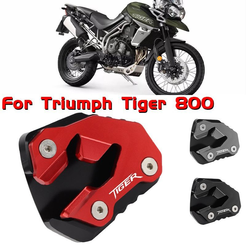For Triumph Tiger 800 XC XCx XCa XR XRx XRt Pасширитель боковой подножки для мотоцикла крепление ...