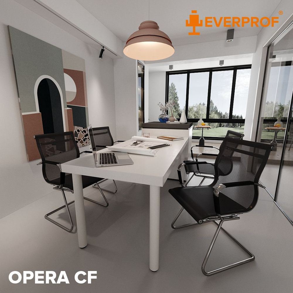 Офисное кресло Everprof Opera CF - купить по выгодным ценам в интернет-магазине OZON (1581136503)