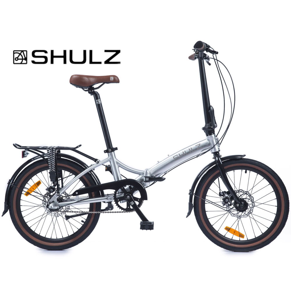 Складной велосипед Shulz Goa Disk серебристый - купить по выгодной цене ...