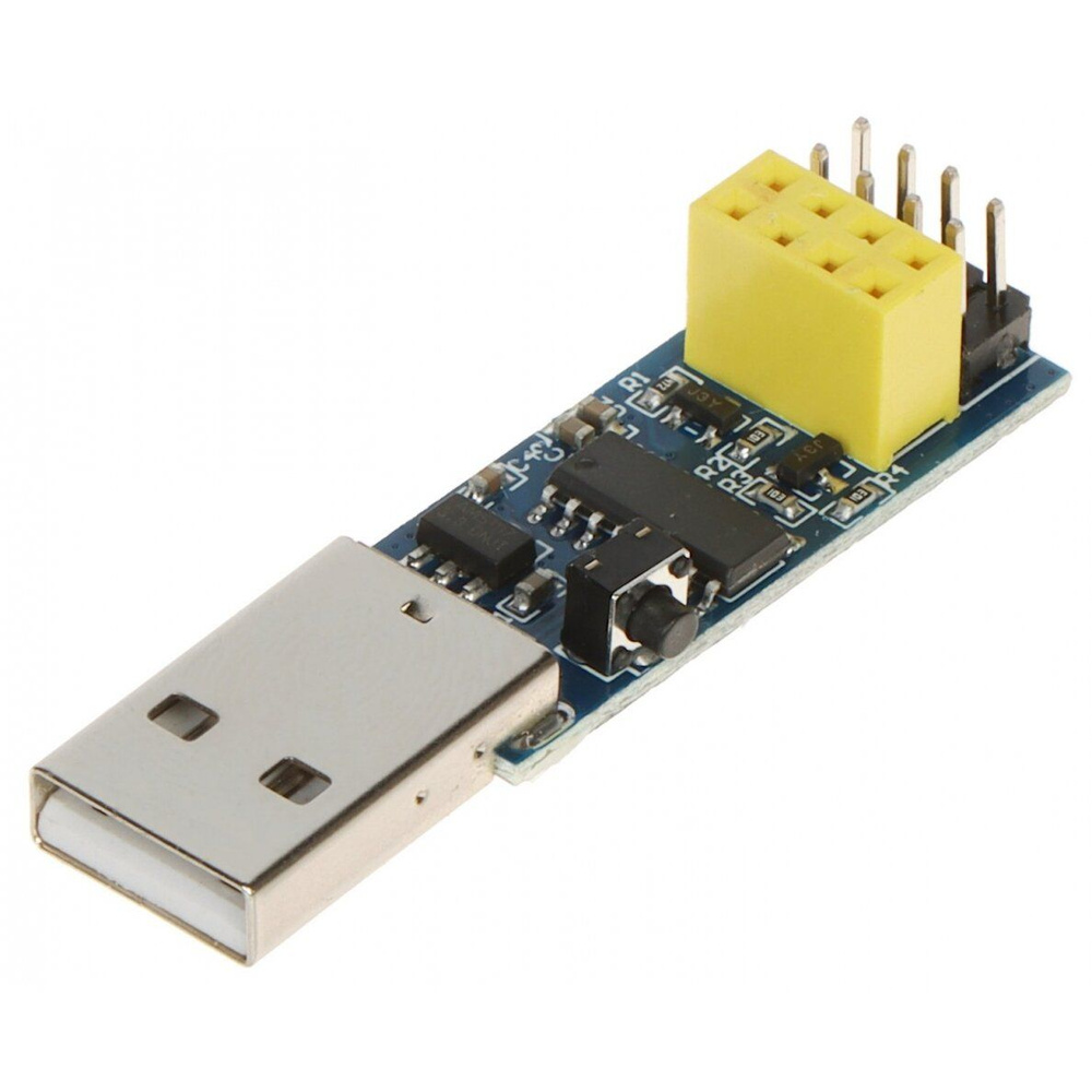 USB программатор CH340G для ESP8266 ESP-01 c кнопкой перезагрузки ...