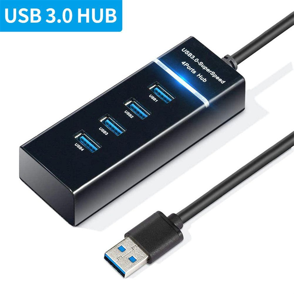 Hub Usb 1 2 метра Usb ХАБ разветвитель Usb Hub 4 порта Hub Usb