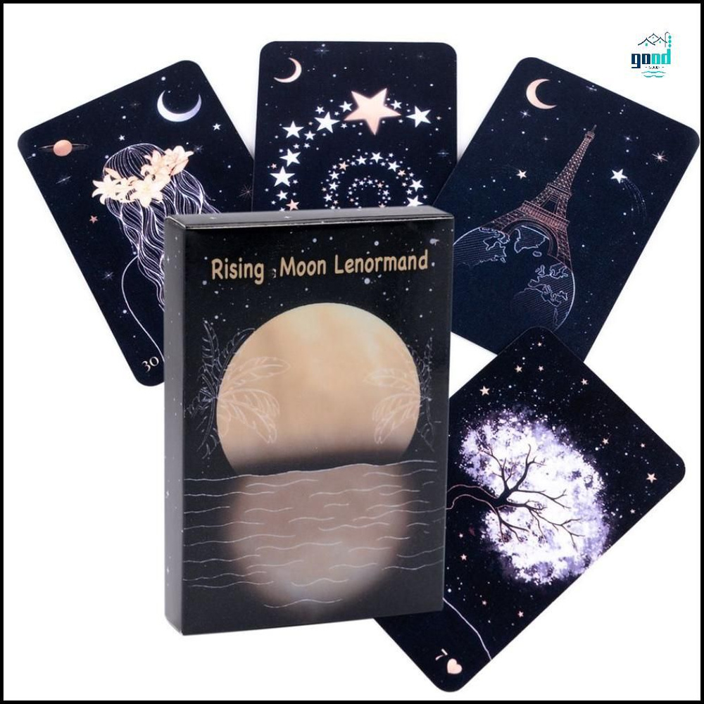 карты таро"rising moon"Lenormand,9X6cm-good value - купить с доставкой ...