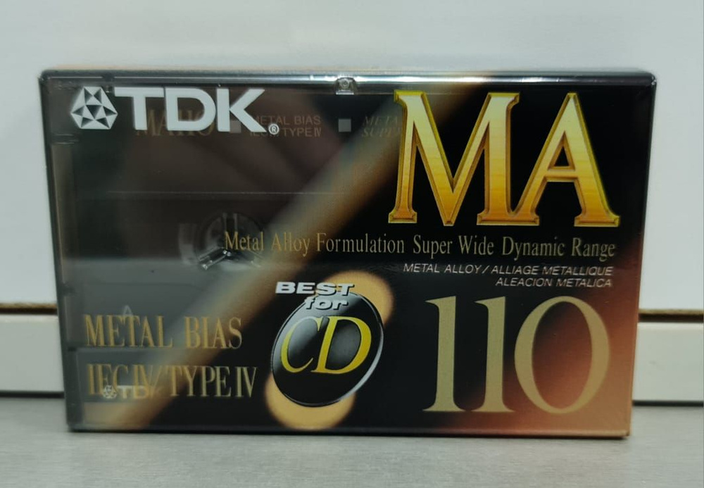 Аудиокассета TDK MA 110 - купить с доставкой по выгодным ценам в интернет-магазине OZON (1381875409)