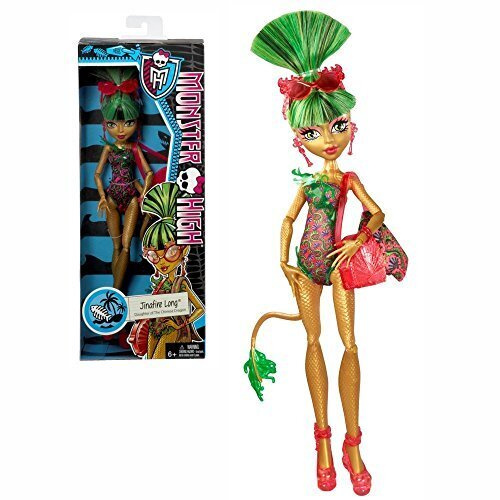 Кукла Monster High Swim Class Jinafire Long - купить с доставкой по ...