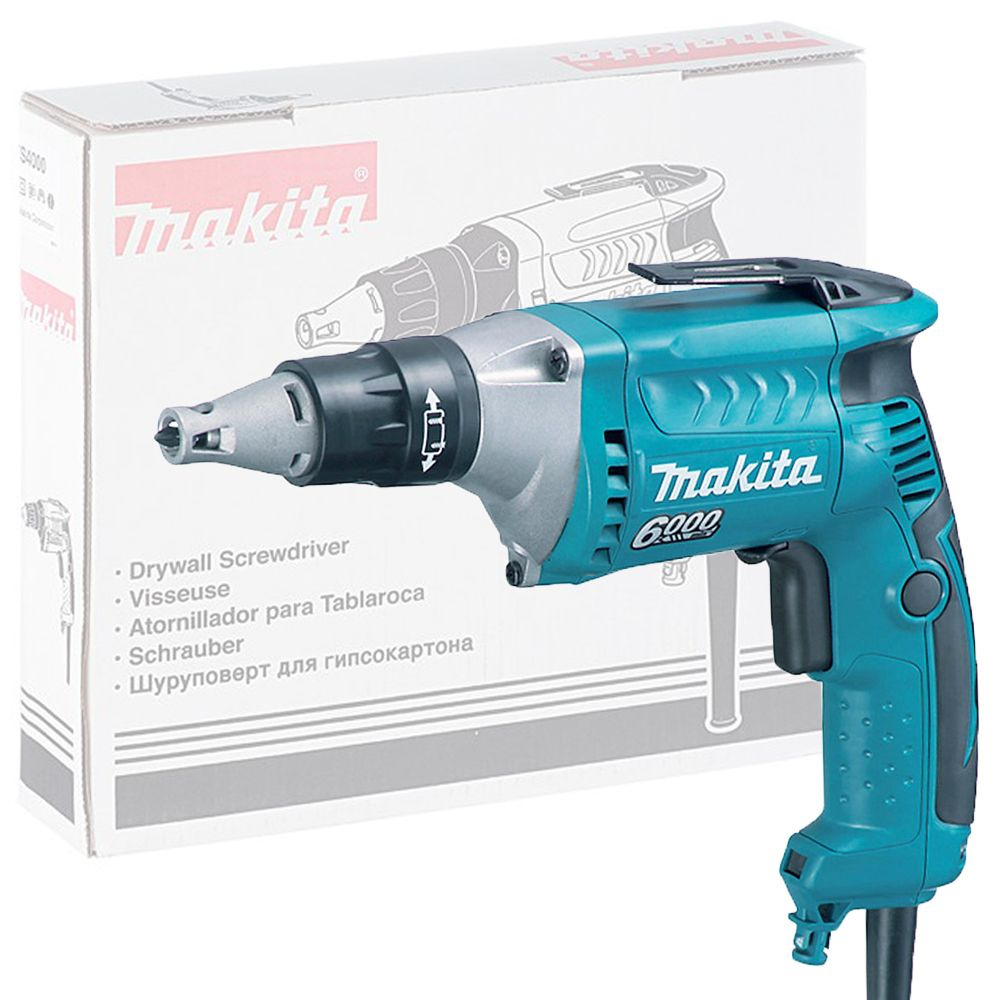 Дрель-шуруповерт Makita Шуруповерт сетевой FS6300 (FS 6300) для ...