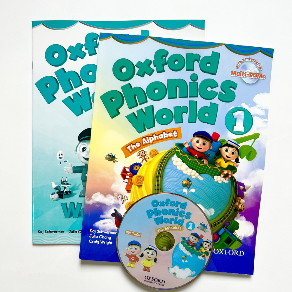 Oxford Phonics World 1 Level 1. ПОЛНЫЙ КОМПЛЕКТ: Student Book ...