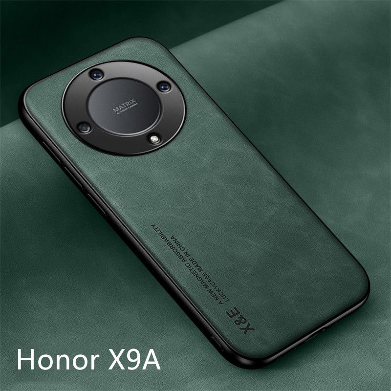 Кожа чехол для Honor X9A Магнитное притяжение внутри ( Хонор X9a ...
