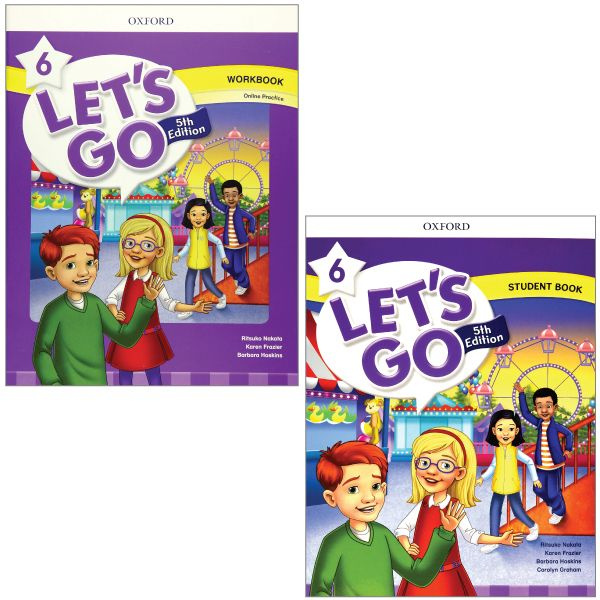 Let's Go 6 (5th Edition) Student book + Workbook + CD - купить с доставкой по выгодным ценам в ...