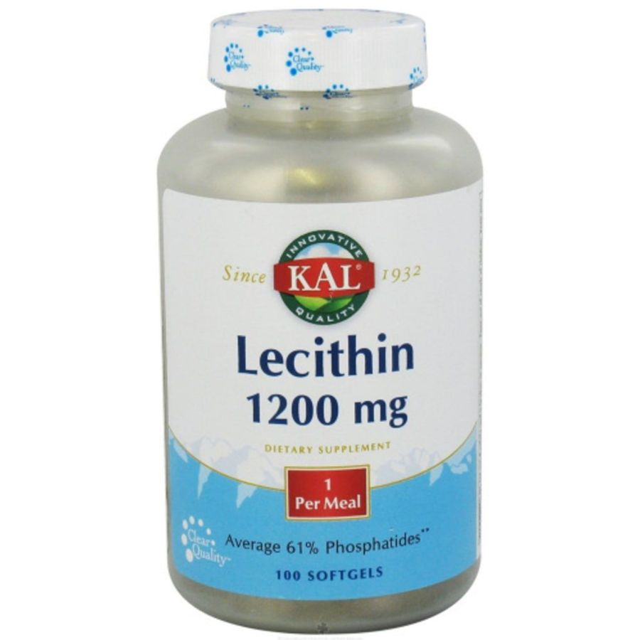 Лецитин (Lecithin) 1200 МГ 100 мягких капсул - купить с доставкой по ...