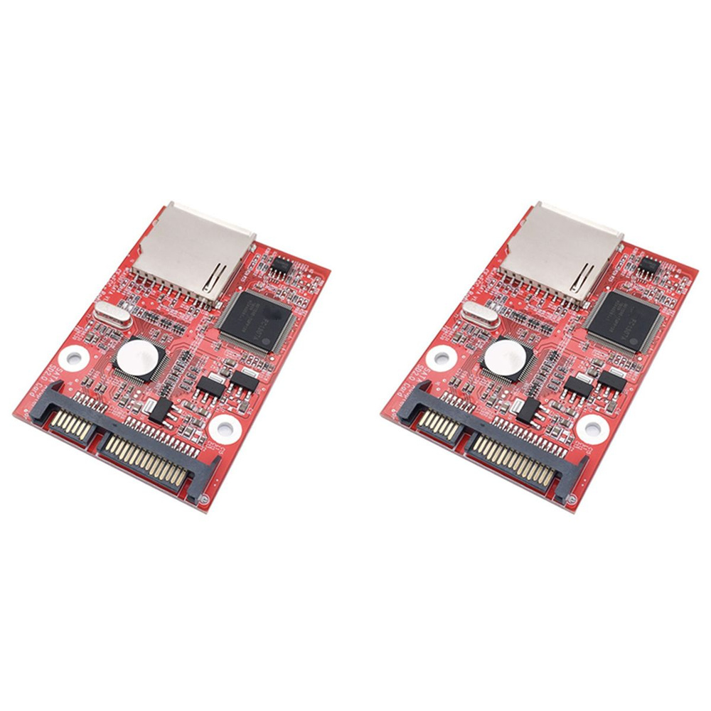 Лерой-2X MMC SD SDHC 2.0SATA на SD высокоскоростной адаптер SD-карта на ...