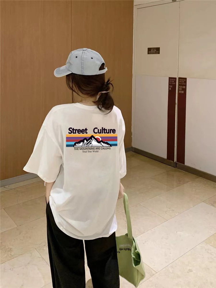 Футболка The North Face, размер 48, 50, цвет белый, 棉 - купить по ...