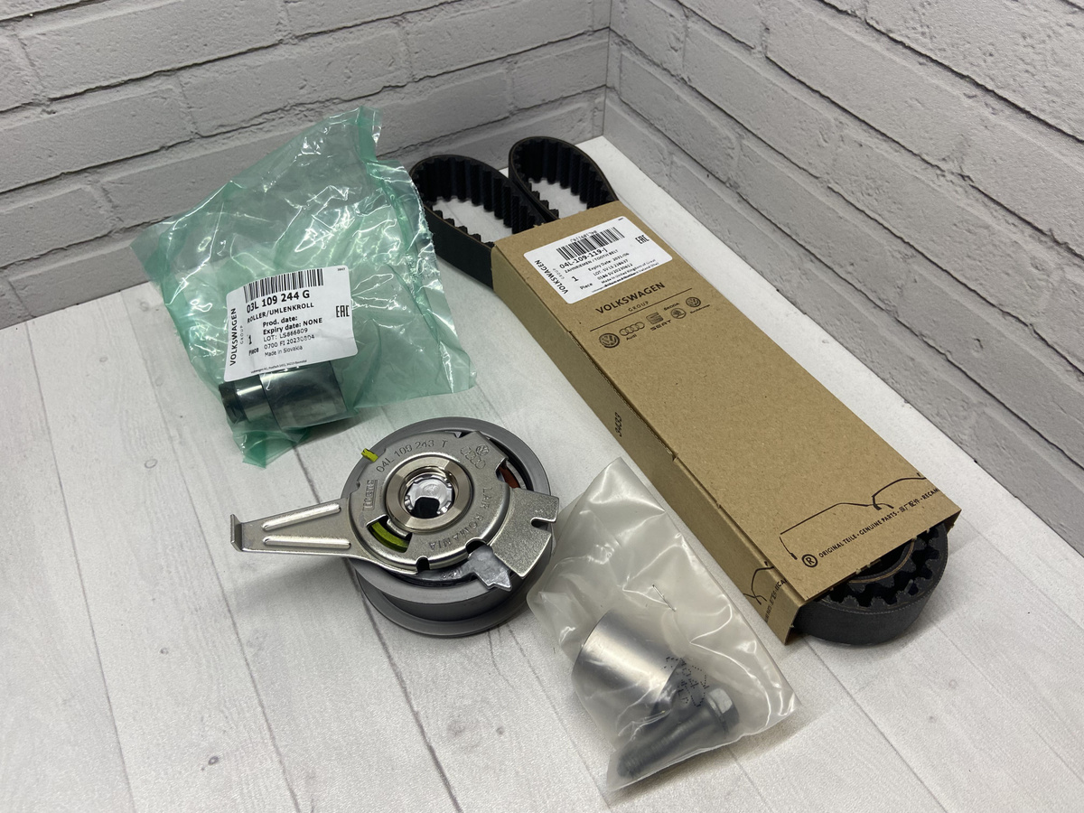 Оригинальный комплект ГРМ VAG 04L198119T - VAG PARTS арт. 04L198119T ...