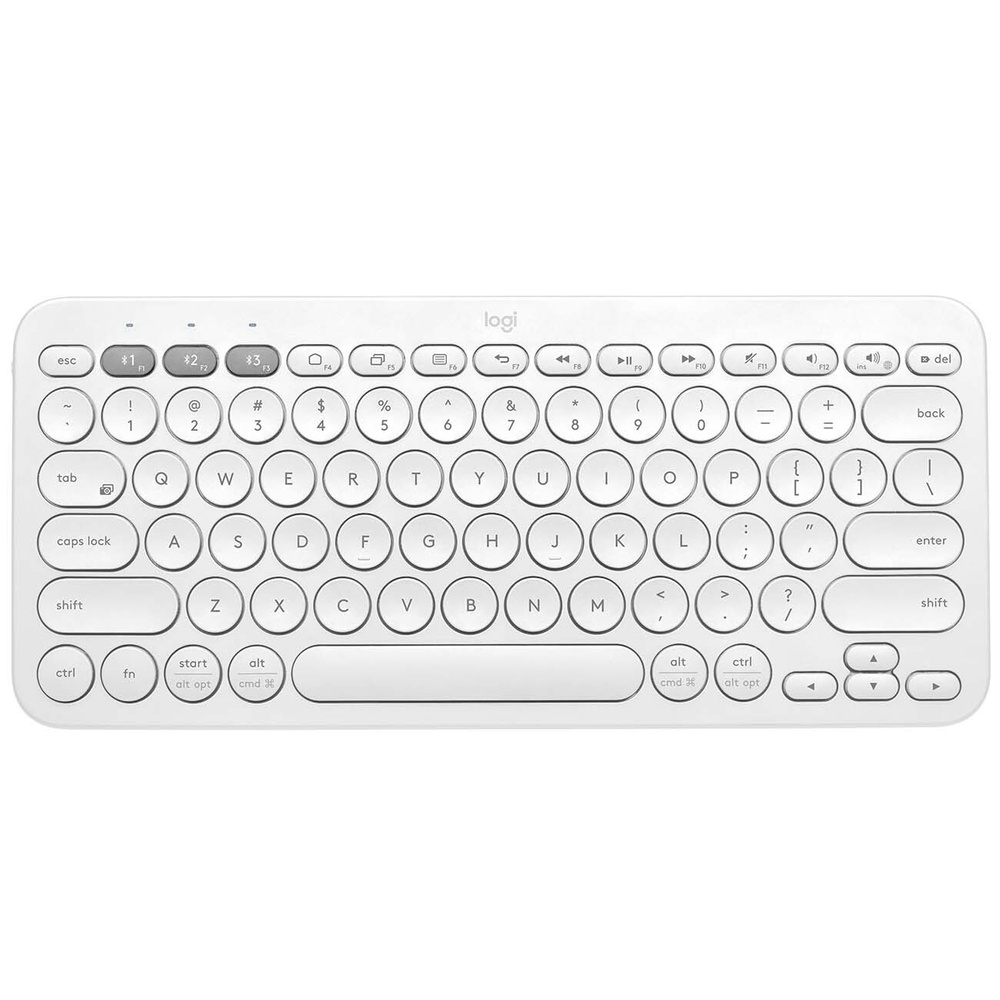 Logitech Клавиатура Logitech Keyboard K380 Dark Grey Wireless Bluetooth ...