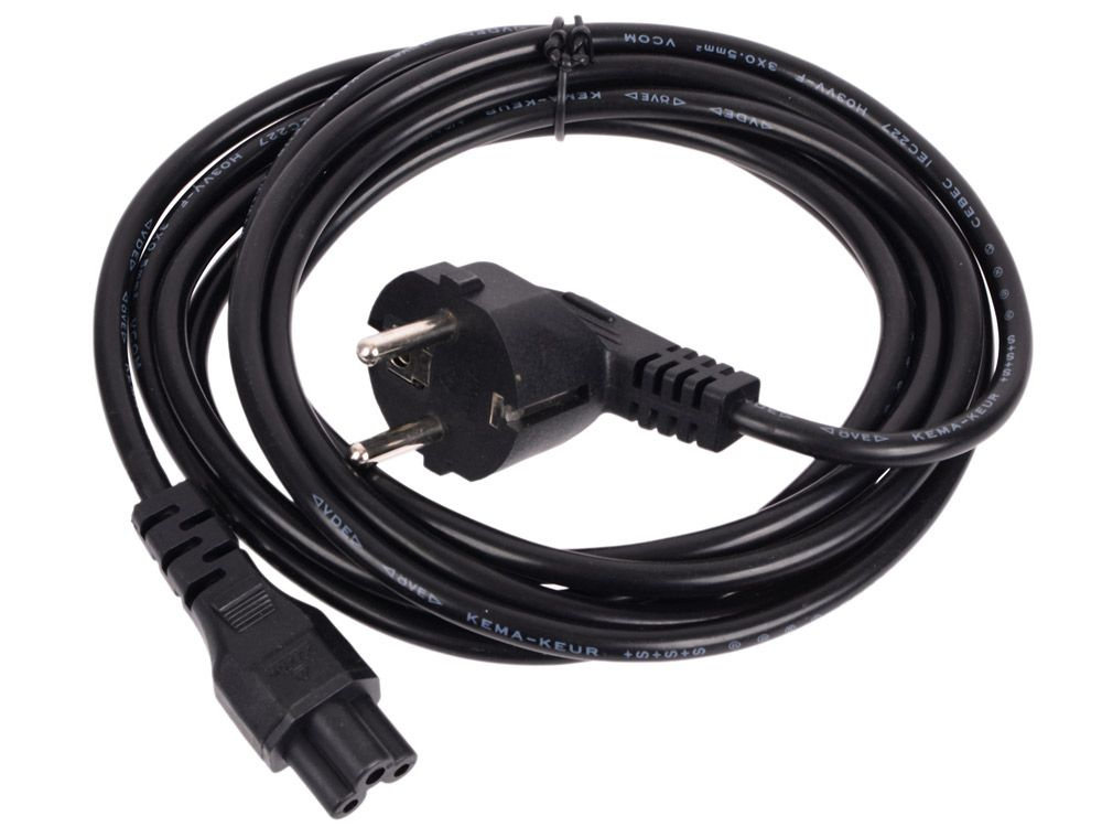 Кабель силовой Iec 320 C5 Vcom Ce022 Cu0 5 3 метра купить с доставкой по выгодным ценам в