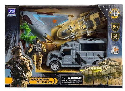 Набор Военная база (5 предметов) с истребителем HW-M143-2 - купить с ...