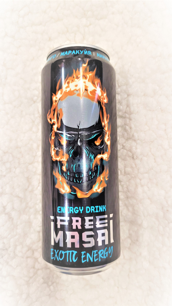 Напиток безалкогольный тонизирующий энергетический газированный " FREE ...