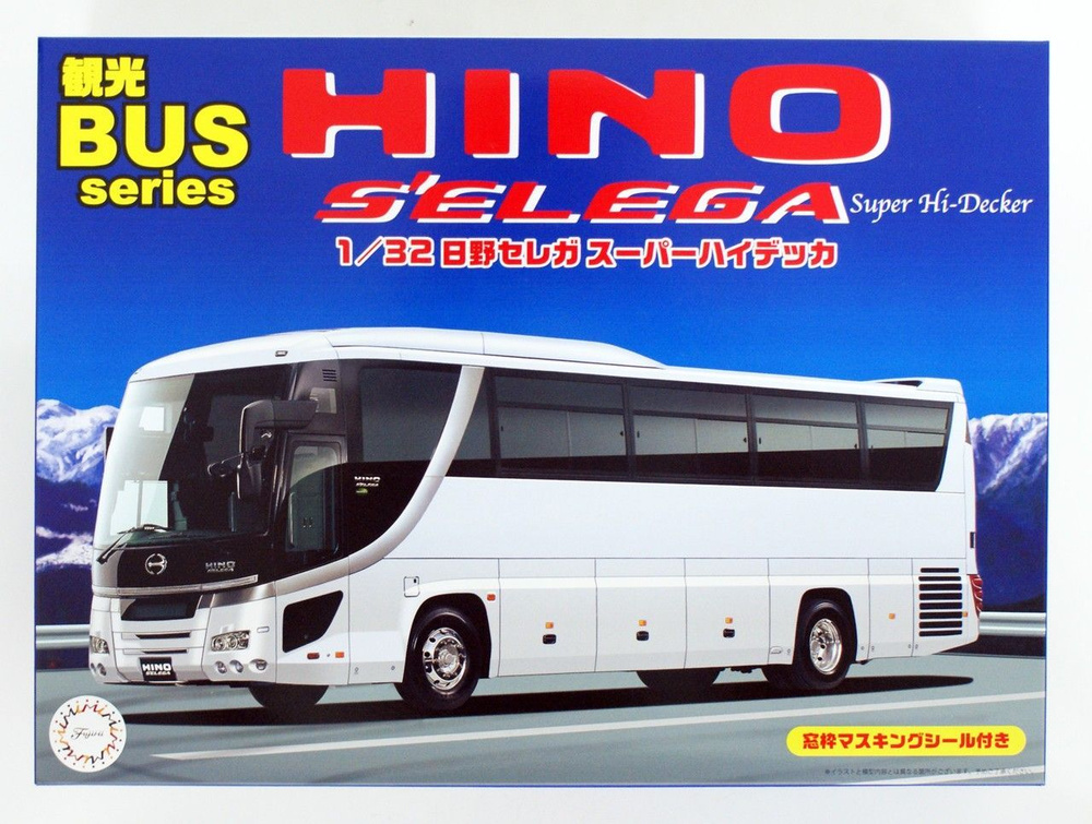 Сборная модель Hino Selega Super Hi Decker - купить с доставкой по ...