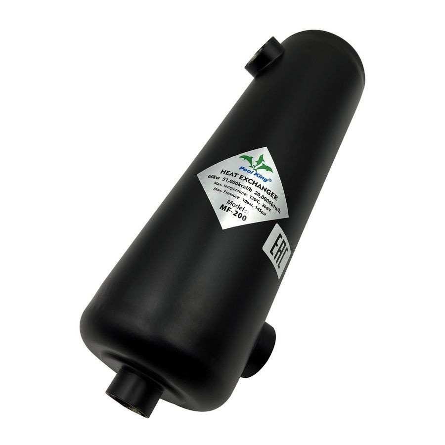 Теплообменник для бассейна Pool King MAXI-FLO 60 кВт MF-200 - купить с ...