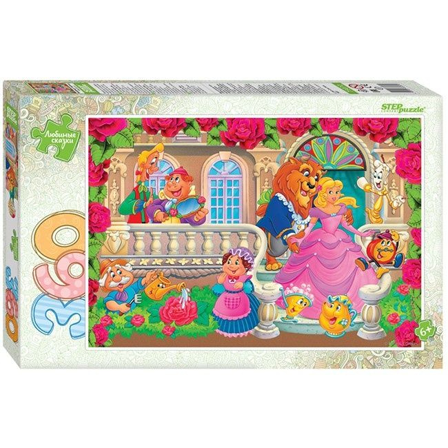 Пазл Step Puzzle Красавица и Чудовище, 360 элементов (73072) - купить с доставкой по выгодным ...