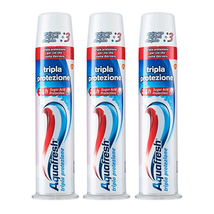 зубная паста Aquafresh 3 ТУБЫ - купить с доставкой по выгодным ценам в ...