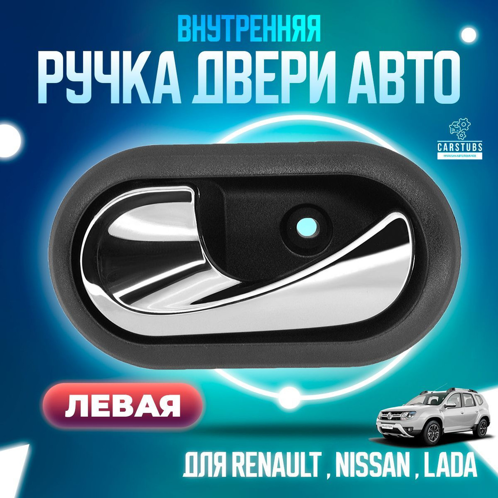 Внутренняя ЛЕВАЯ ручка дверей для RENAULT / LADA / NISSAN 8200733848 ...