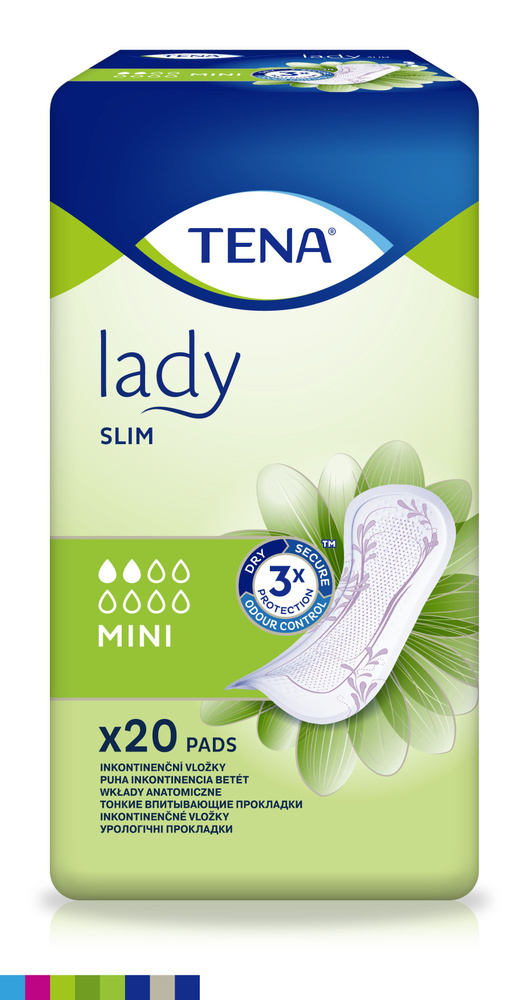 TENA Lady Slim Mini прокладки урологические 20 шт купить на OZON по ...