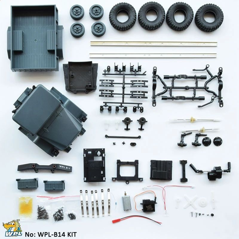 Радиоуправляемый краулер WPL 4WD/6WD RTR масштаб 1:16 2.4G - WPL-B14 ...