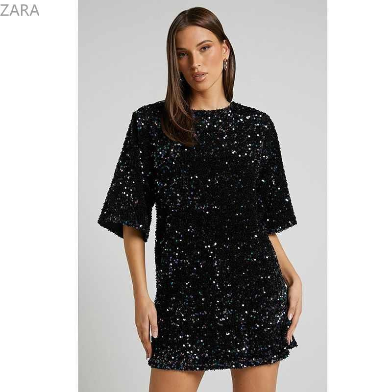 Платье ZARA, Женский, На любой сезон, размер 50, материал Полиэфирное ...