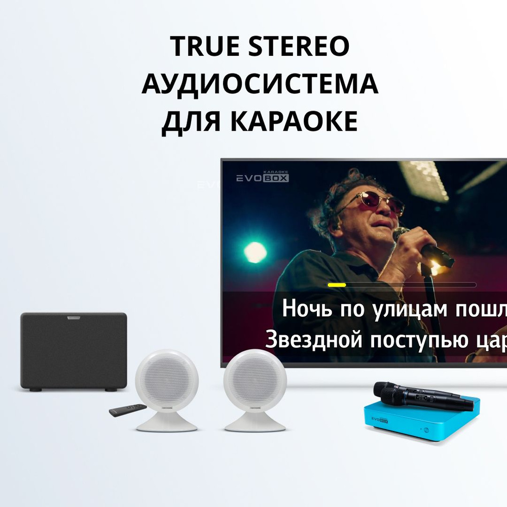 Акустическая система Studio Evolution EvoSound Sphere 2.1._Настольная, белый - купить по низким ...