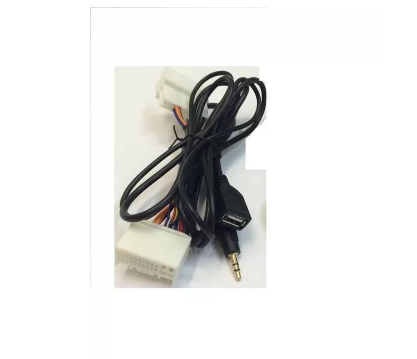 Переходник USB +AUX к штатной магнитоле Киа Рио 3 Kia Rio 3 2011-2017 ...