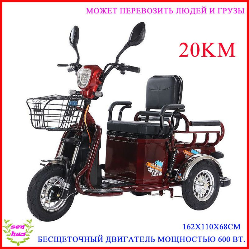 Электровелосипед diandongche, 600 вт - купить с доставкой по выгодным ценам в интернет-магазине ...