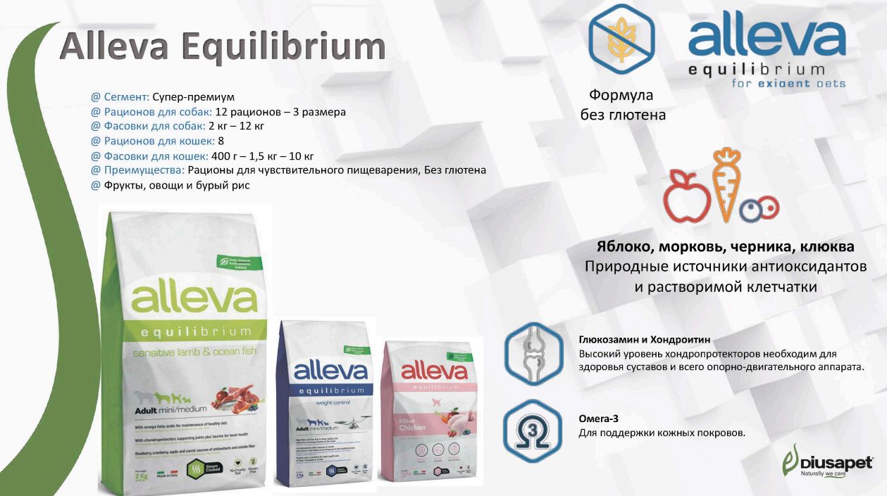 Сухой корм Alleva Equilibrium Weight Control Adult All breeds, для ...