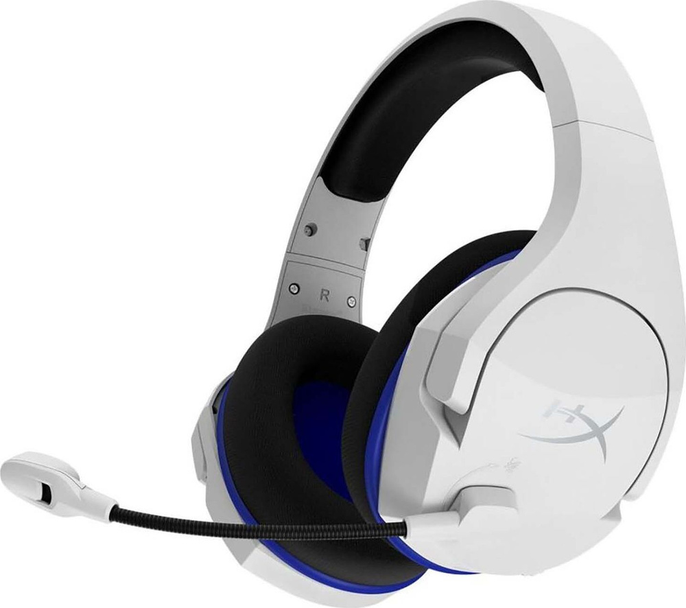 Игровые наушники HyperX Stinger Core Wireless PS5, белый - купить по ...