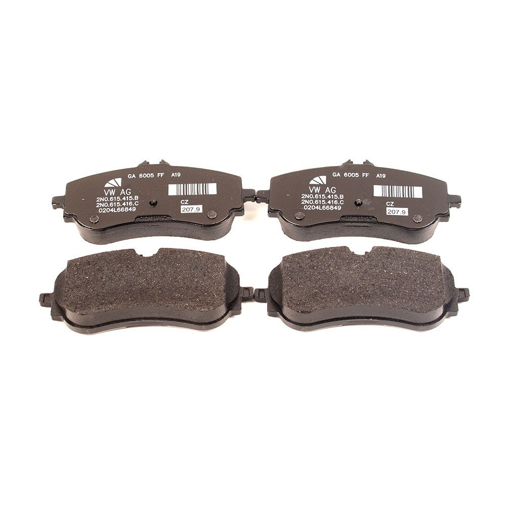 Колодки тормозные VAG (VW/Audi/Skoda/Seat) 2H6698451A - купить по ...