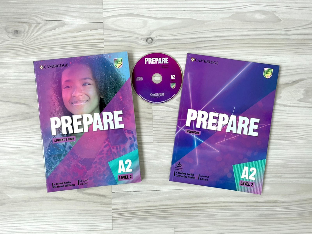 Prepare 2 . A2 Level 2 :Комплект-Учебник+Рабочая Тетрадь+Диск - купить ...