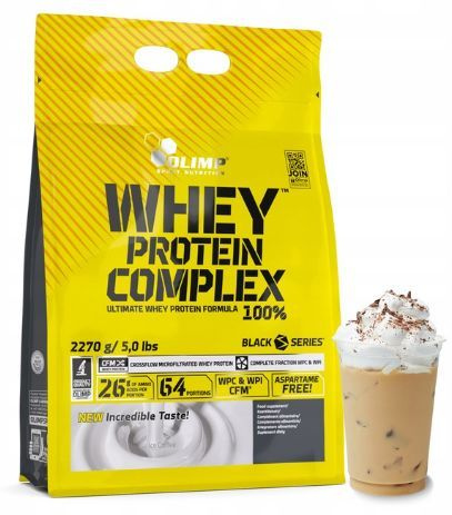 Протеин сывороточный Olimp WHEY PROTEIN COMPLEX 100% протеин сывороточный изолят 2270 г ...