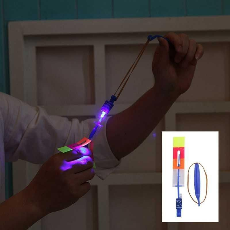 Светящаяся LED стрела-вертолётик в тубе Amazing Arrow Helicopter ...