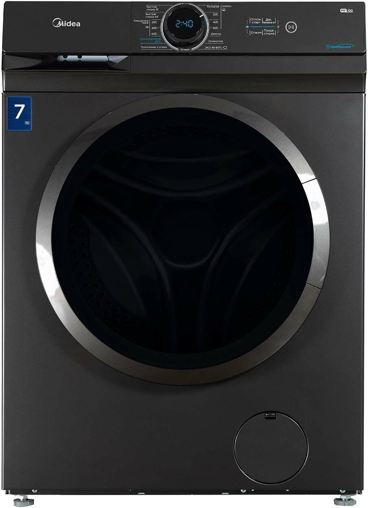 Стиральная машина Midea MF100W70BT-GCC_2523 озон, серебристый - купить ...