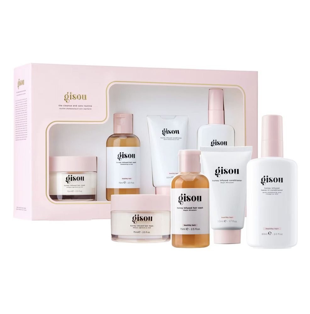 GISOU Hydrating Cleanse & Care Set Набор для ухода за волосами - купить ...