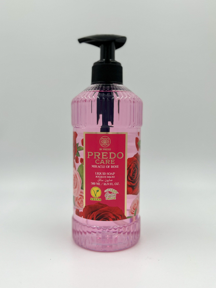 Predox Жидкое мыло для рук с дозатором Роза 500мл - купить с доставкой ...