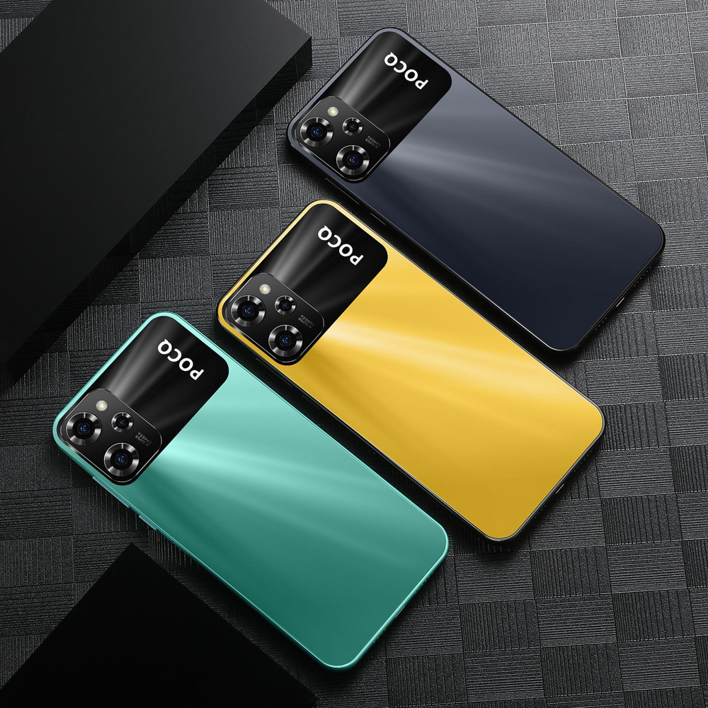 Смартфон Android POCQ M6 Pro Мобильный Google Pay Русская версия 5G Android Русский/Поддержка ...