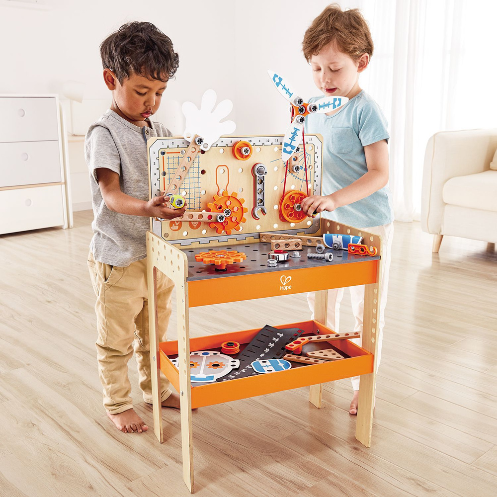 Игровой набор Научный Верстак на ножках Hape купить на OZON по низкой цене (1967453810)