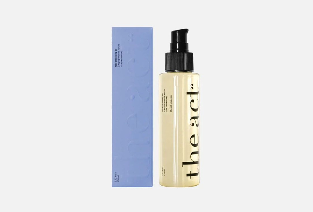 Гидрофильное масло для умывания THE ACT FACE CLEANSING OIL - купить с ...