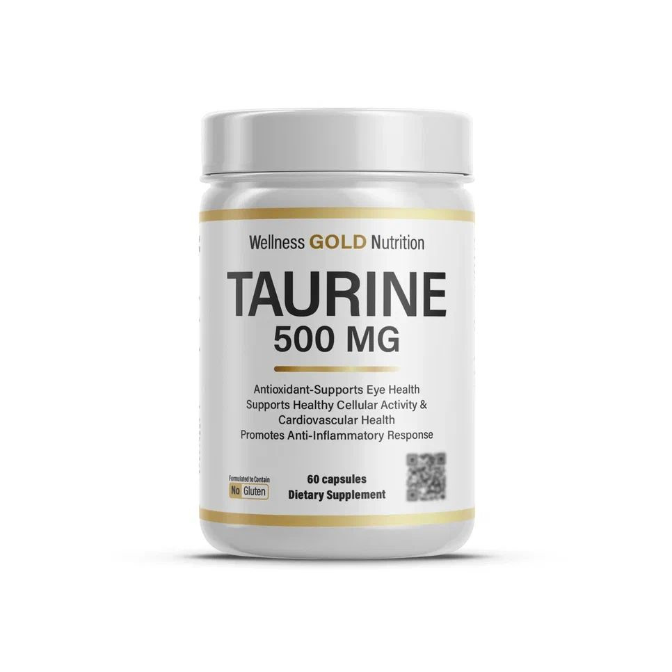 Таурин Wellness GOLD Nutrition, витамины для повышения энергии и ...