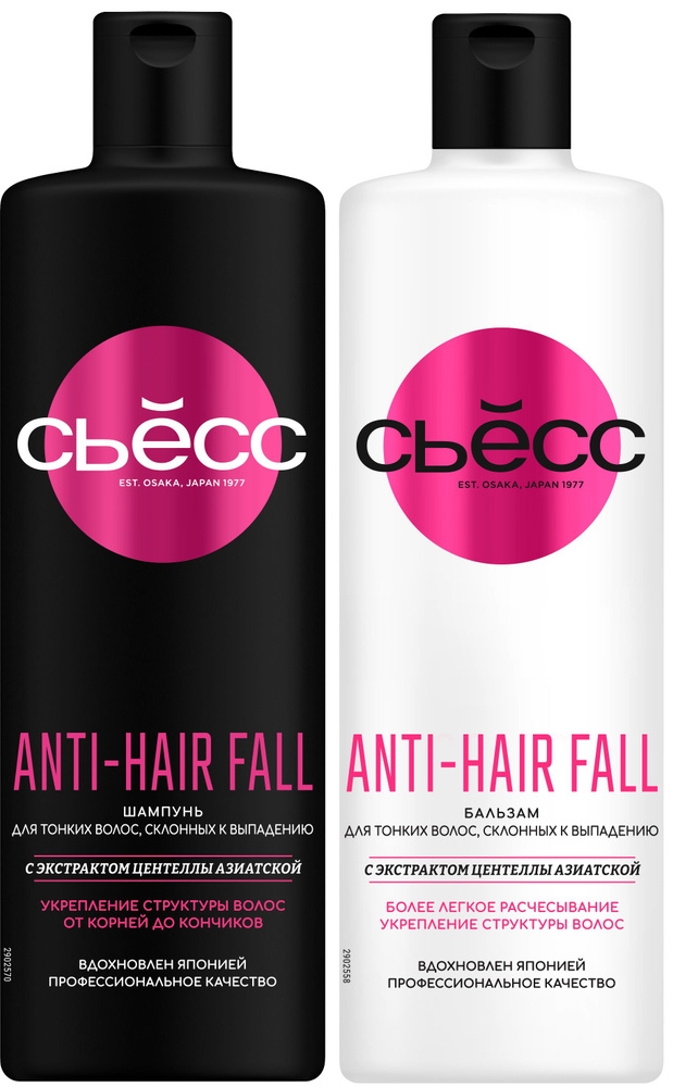 Syoss Набор для волос Anti-Hair Fall: Шампунь и Бальзам для тонких ...