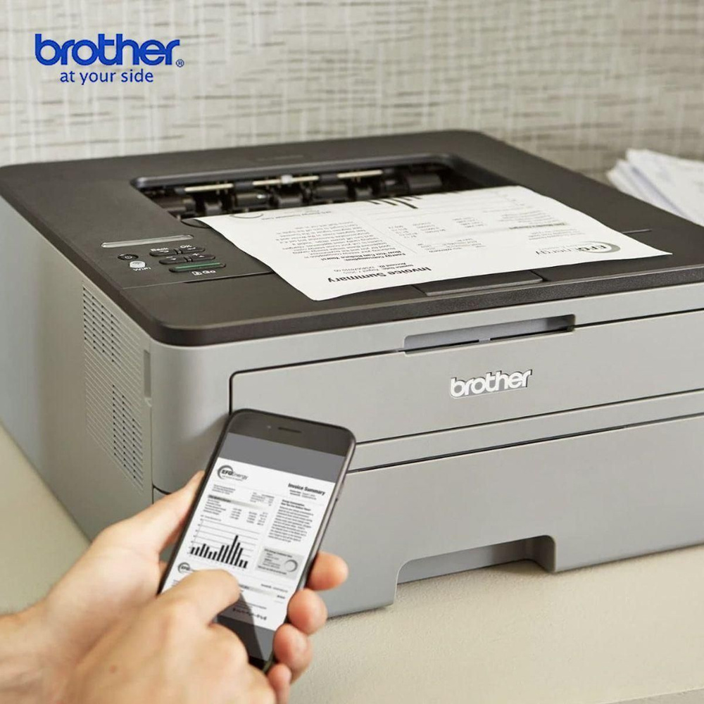 Принтер Brother HL-L2350DW, Монохромный печать, купить по низкой цене ...
